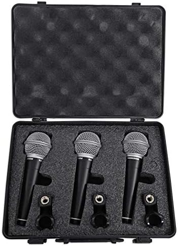 Samson R21 Cardiod Dynamic Microphone 3-pack : Amazon.co.uk: Musical ...