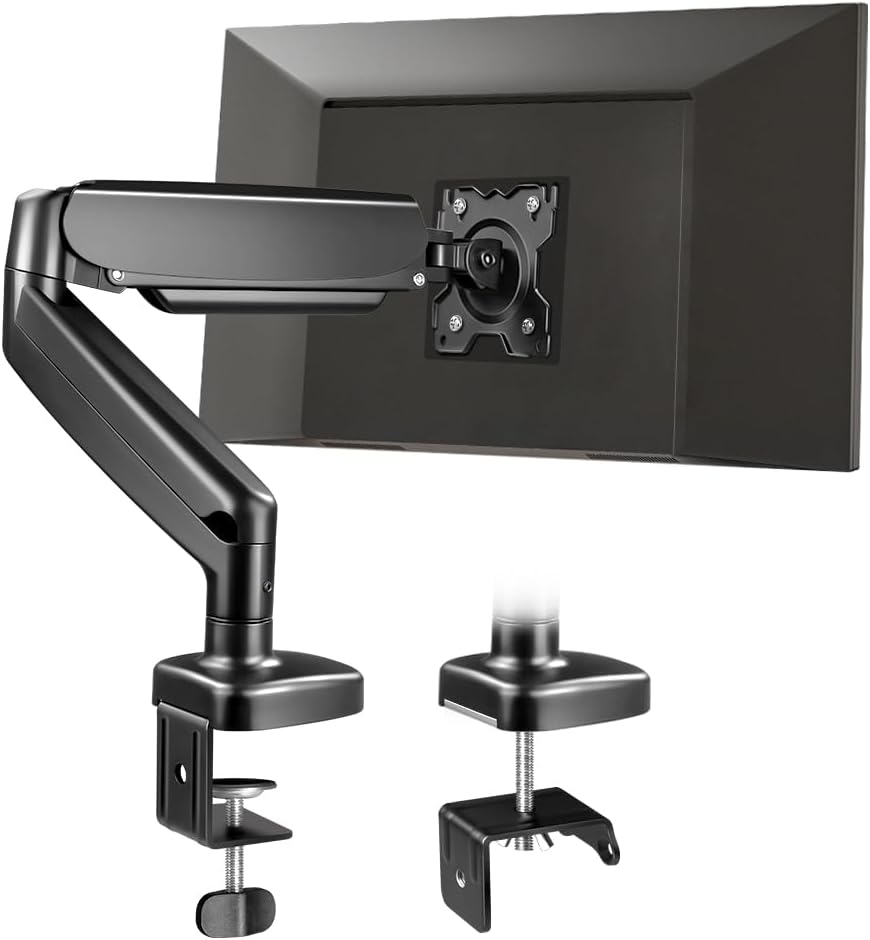 Amazon.com: FURWOO Desk Monitor Mount Directional Adjustable Single ...