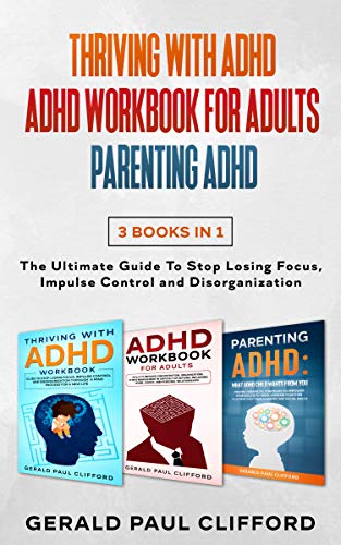 Thriving With ADHD, ADHD Workbook for Adults, Parenting ADHD: 3 Books ...