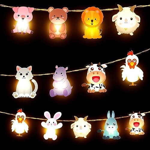 Amazon.com: Cirkooh 4.9 Ft / 1.5 M 10 Lights Battery Powered Cute ...