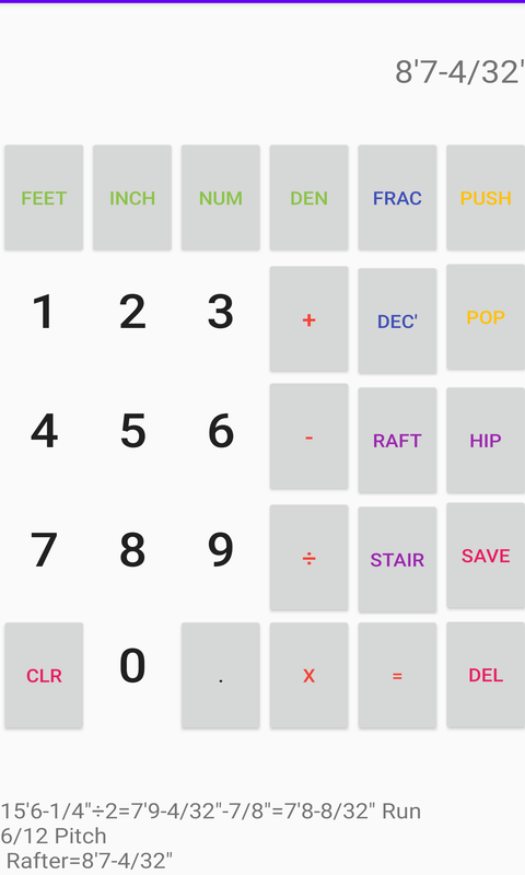 Carpenter's Calculator - App on Amazon Appstore