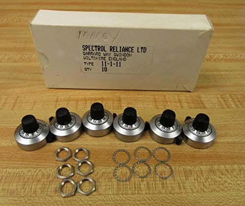 Spectrol 11-1-11 Turn Counting Dials 11111 (Pack of 6): Amazon.com ...