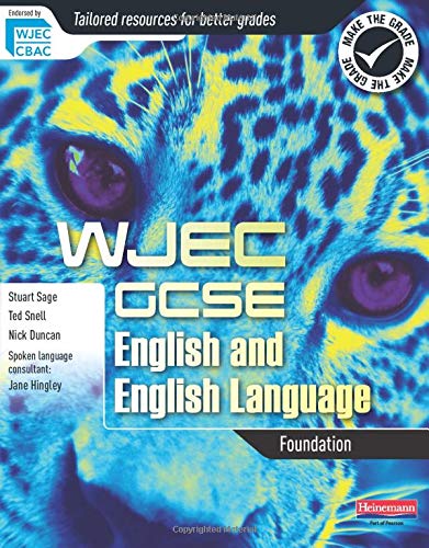Amazon | WJEC GCSE English and English Language Foundation Student Book ...