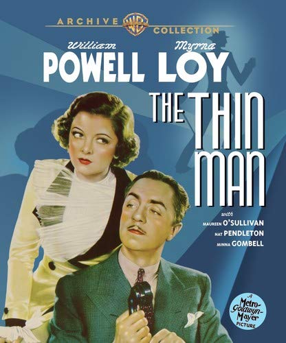 Amazon.com: The Thin Man [Blu-ray] : William Powell, Myrna Loy, Maureen ...