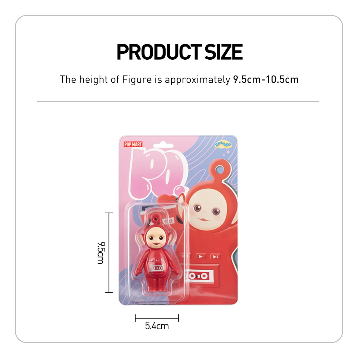 POP MART Teletubbies Po Trendy Figure 1 Box Chic Art Toy Articulated ...