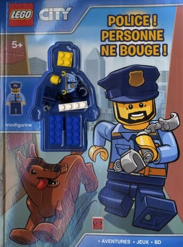 LEGO CITY POLICE ! PERSONNE NE BOUGE !: Avec une figurine à assembler ...