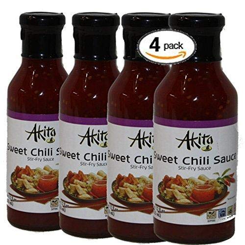 Amazon.com : AKITA Sweet Chili Sauce | Stir Fry Sauce Bundle 4 bottles ...