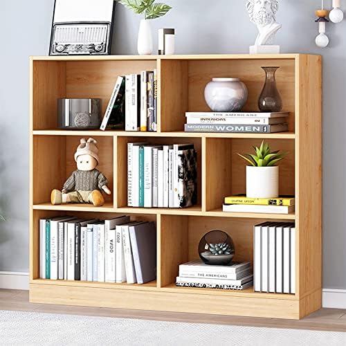 Amazon.com: OSCHF 3-Tier Wooden Open Bookcase - Modern Display ...