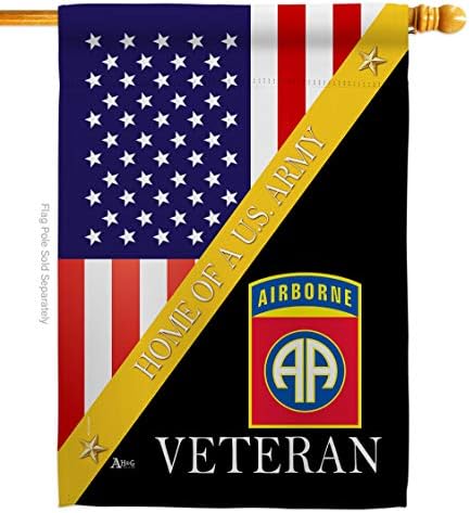 Amazon.com : Home of 82nd Airborne House Flag - Armed Forces Army ...
