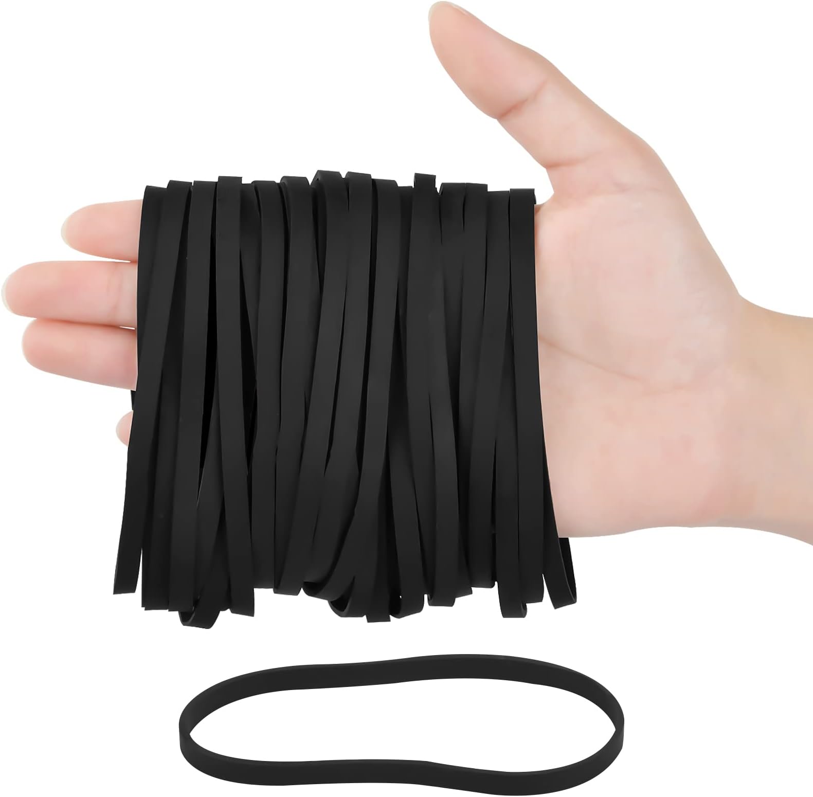 Elastic Bands Heavy Duty 100Pcs Thick rubber bands(100mm*5mm) Natural ...