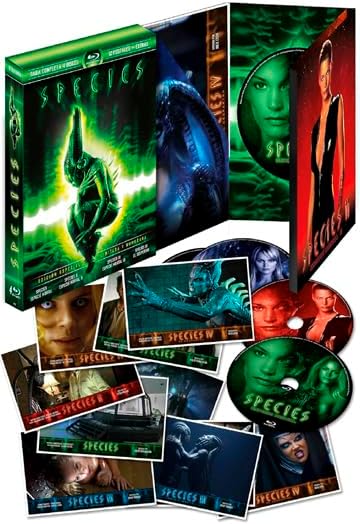 Species 1-4 4K - 4-Disc Box Set ( Species / Species II / Species III ...