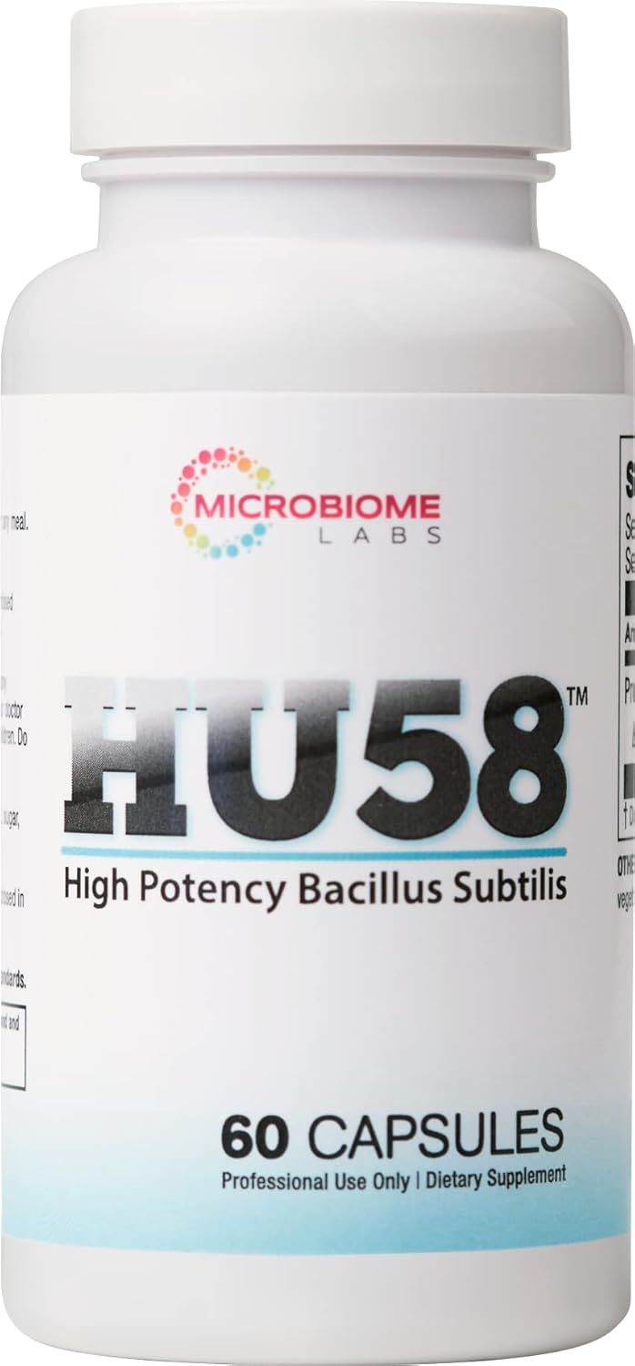 Amazon.com: Microbiome Labs HU58 - High Potency Bacillus subtilis ...