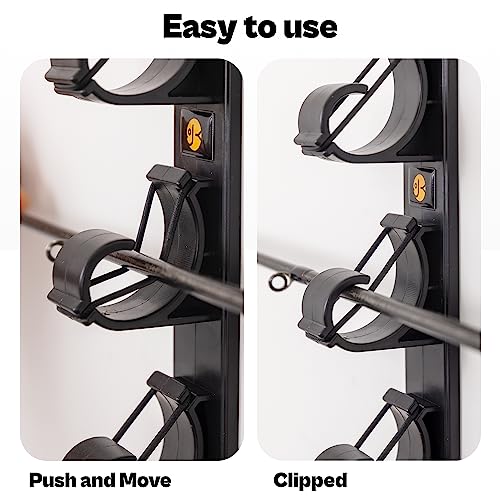 Snapklik.com : OJYDOIIIY Wall Mount Fishing Rod Holders