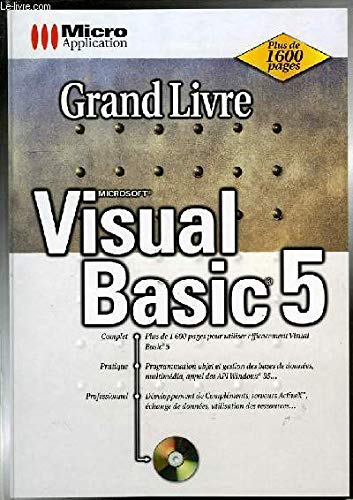Amazon.fr - Grand Livre Visual Basic 5 - Maslo, Andreas - Livres