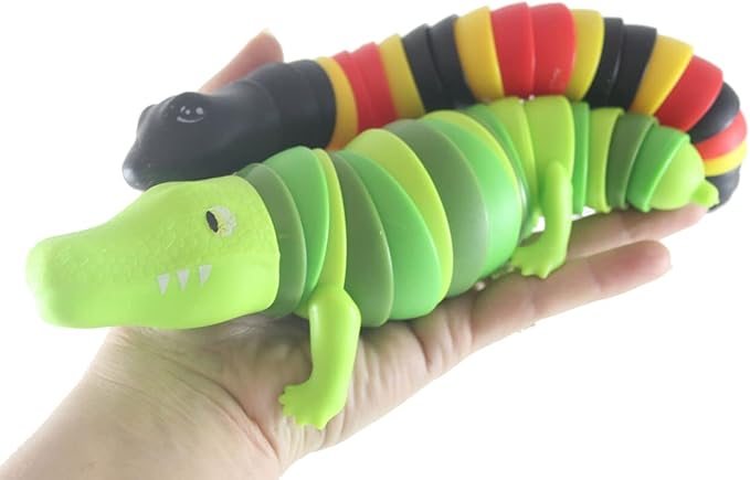 Amazon.com: Snake and Alligator Fidgets - Set of 2 - Large Wiggle ...