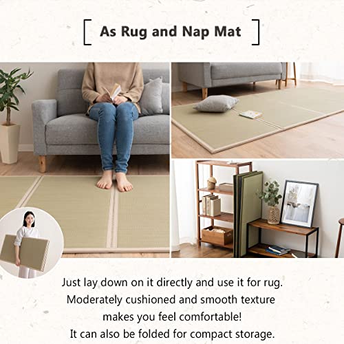 Emoor Japanese Tatami Mat for Twins