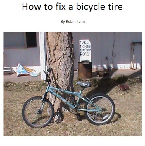 How to fix a bicycle tire eBook : Fenn, Robin: Amazon.co.uk: Kindle Store