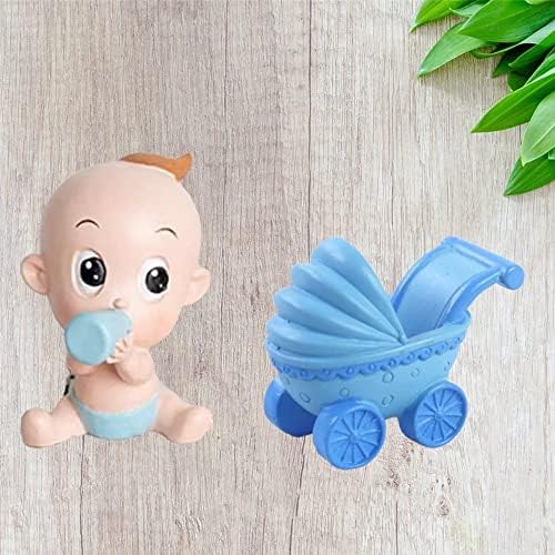 Skytail Baby Miniature Toy Topper with parm, Baby Shower Theme Cake ...