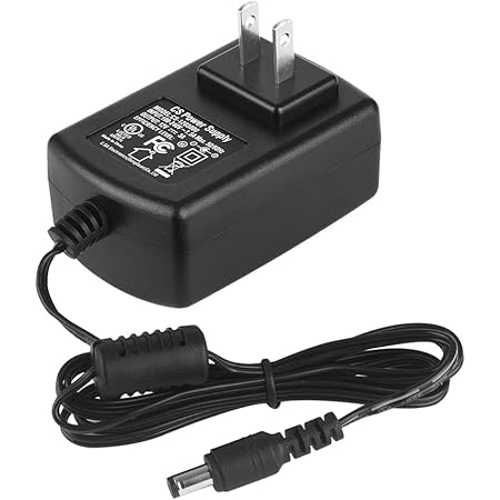 Amazon.com: DC 12V 1.5A Power Adapter Supply, Model: CS-1201500, Plug 5 ...