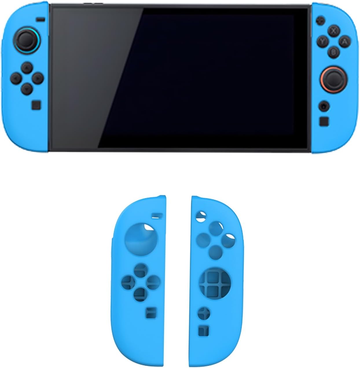 Amazon.com: Silicone Case for Nintendo Switch 2 Handheld Controller ...