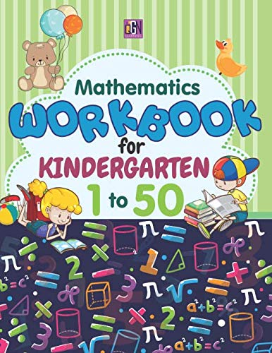 Mathematics Workbook for Kindergarten 1 to 50: Kumar, Rajiv ...