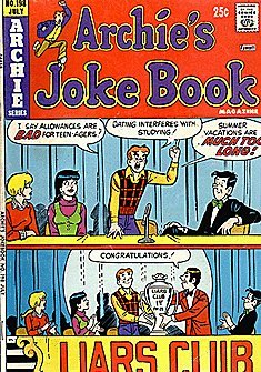 Archie's Joke Book (1953 series) #198: Archie Comics: Amazon.com: Books