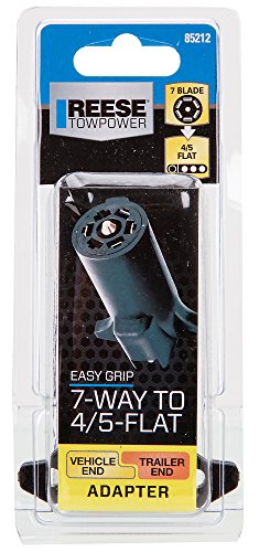 Reese Towpower 85212 7-Way to 5-Way Adapter - Black - Want It All