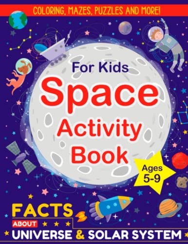 Space Activity Book For Kids Fun Facts About The Solar | Desertcart INDIA