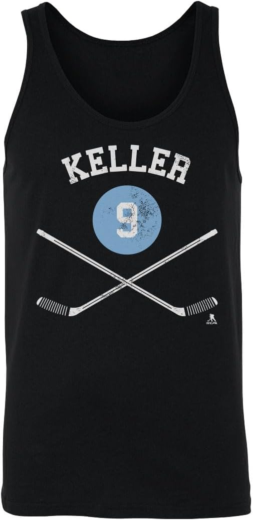Amazon.com: 500 LEVEL Clayton Keller Utah Sticks Men's Tank Top (Black ...