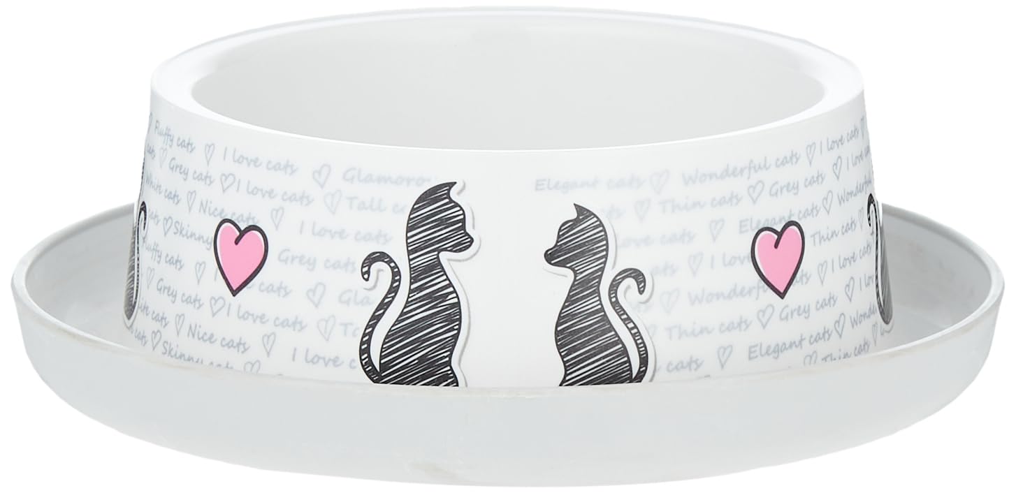 Moderna Plato Cats in Love 350 ml : Amazon.com.mx: Productos para animales