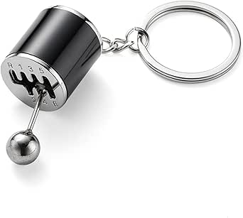 Amazon.com: 6 Speed Transmission Shift Lever Keychain, Mini Car Gear ...