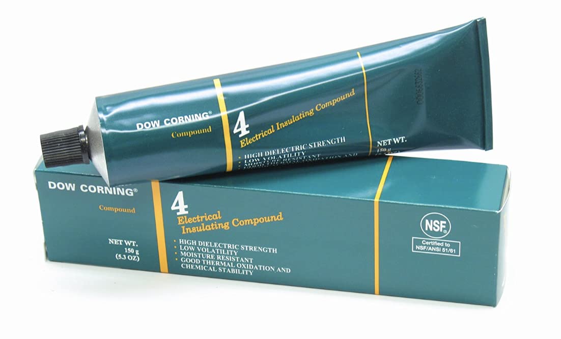 Dow Corning DC 4 Electrical Insulating Compound - 5.3 oz Tube : Amazon ...