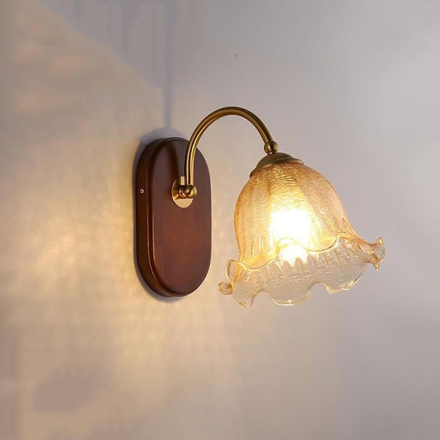 Rustic Wall Sconce Battery