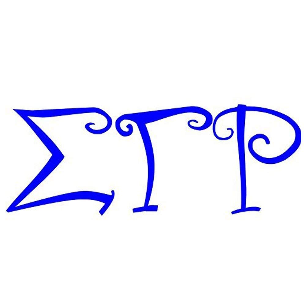 Blue Sigma Greek Letter