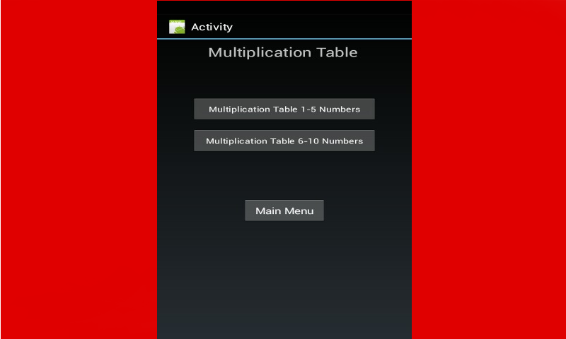 Math 4 All: Multiplication Table - Aplicativo na Amazon Appstore