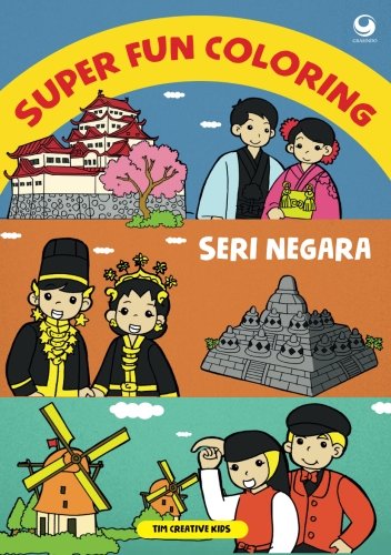 SUPER FUN COLORING Seri Negara (Indonesian Edition): Grasindo, Tim ...