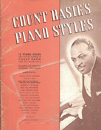 Count Basies Piano Styles 15 Piano Solos: Hathaway And Basie: Amazon ...