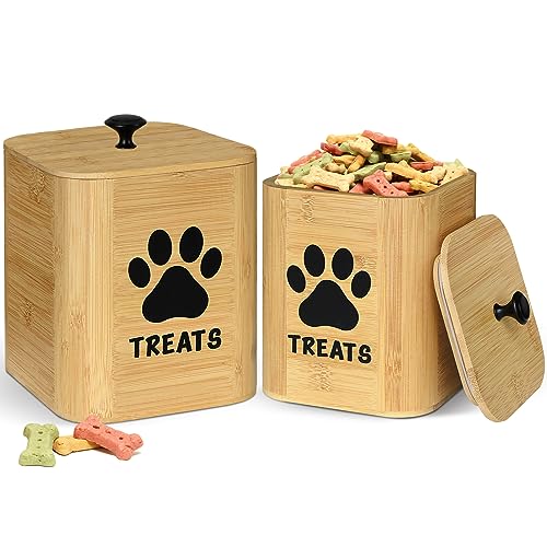 10 Must-Have Wood Dog Food Storage Containers to Keep Your Pup's Kibble ...