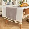 Amazon.com: qiden Waterproof Coffee Table Cloth, Coffee Table Covers ...