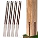 Amazon.com : Post Buddy Pack of 8 Easy Fence Post Repair to fix 4 ...