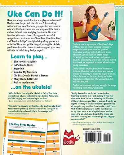 Snapklik.com : Kids Guide To Learning The Ukulele: 24 Songs To Learn ...