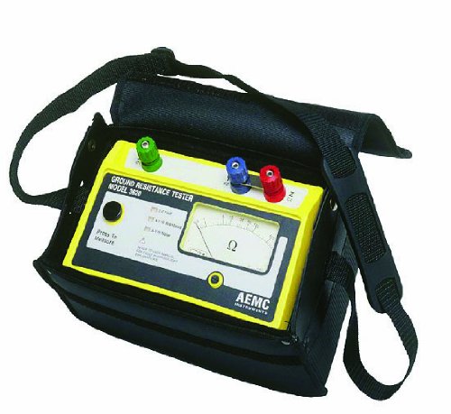 AEMC 3620 3-Point Analog Ground Resistance Tester Kit with 300' Leads ...