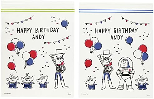 Amazon.co.jp: スケーター (skater) チャック袋 チャック付き プチ袋 トイ・ストーリー 風船 ディズニー 20枚 2柄 CPF20 : ドラッグストア