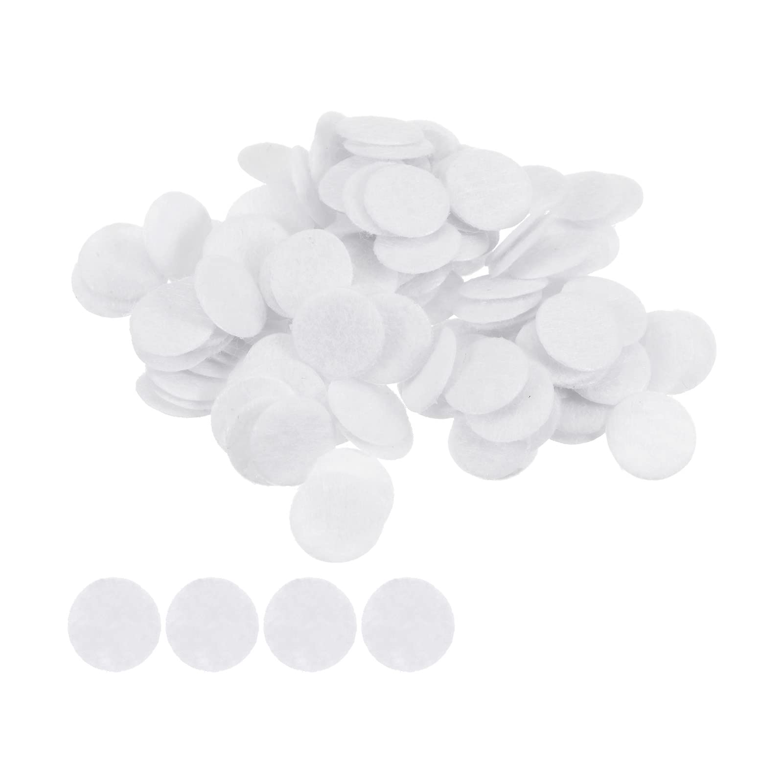 Amazon.com: HARFINGTON 300pcs Round Felt Circles, 10mm 3/8" Pre Cut ...