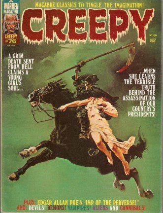 Creepy No. 76 (First Magazine of Illustrated Horror!) A Warren Magazine ...