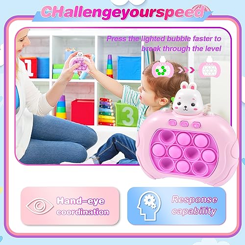 Pop Game Sensory Fidget Toys, Light Up Pop Game, Pop Fidget Toys, Push ...