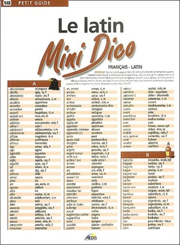 PG148 - Le latin : Mini Dico français-latin : Krcmar, Martina, Quentin ...