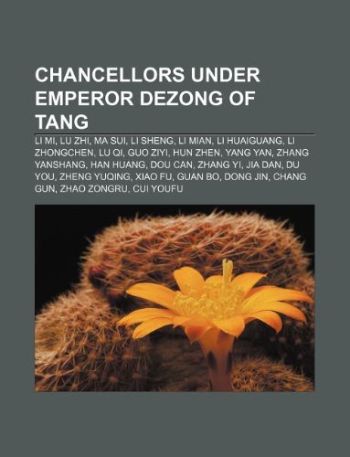 Amazon.co.jp: Chancellors Under Emperor Dezong of Tang : 本