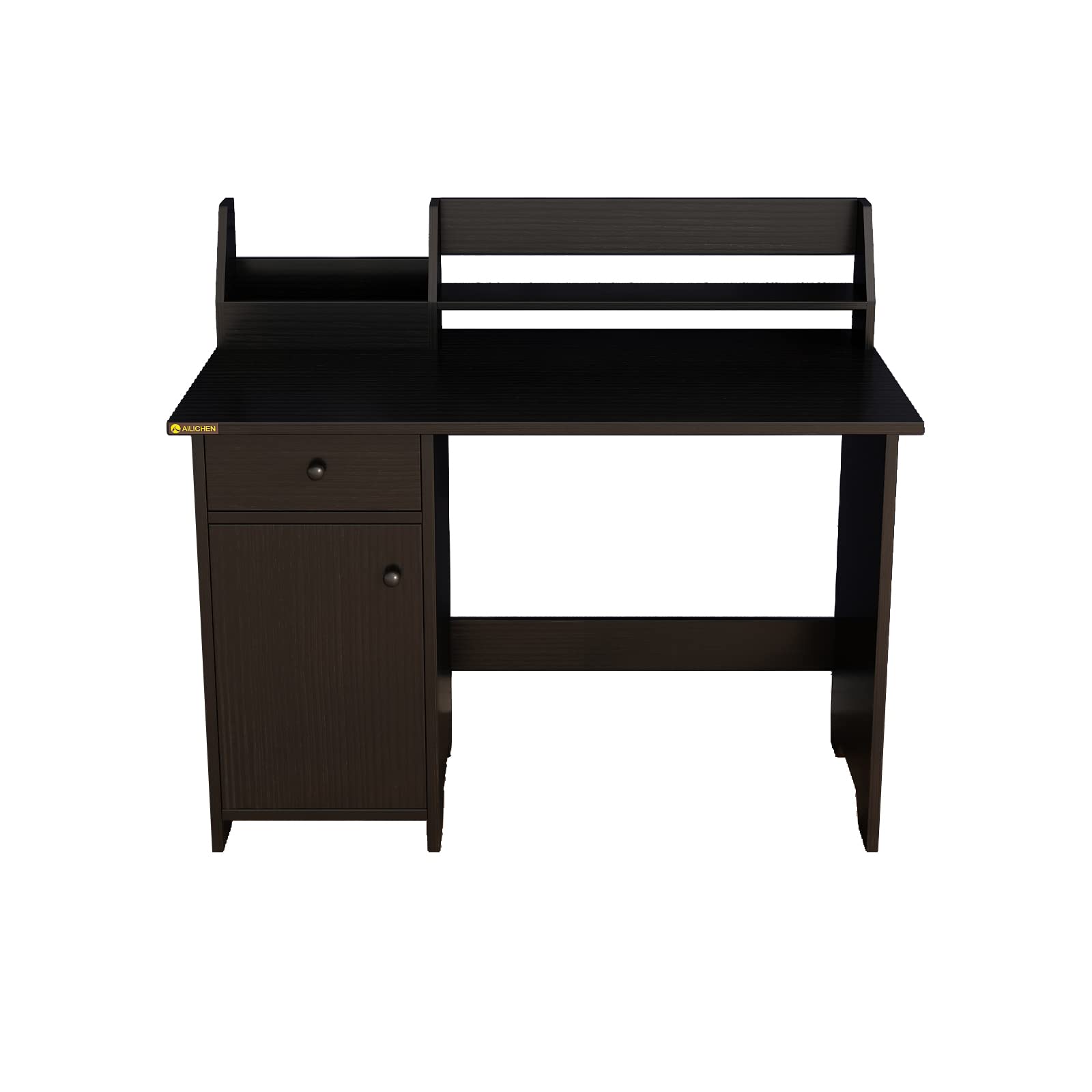 ALISENED Computer Desk with Drawers and Hutch,Small Home Office Desk ...