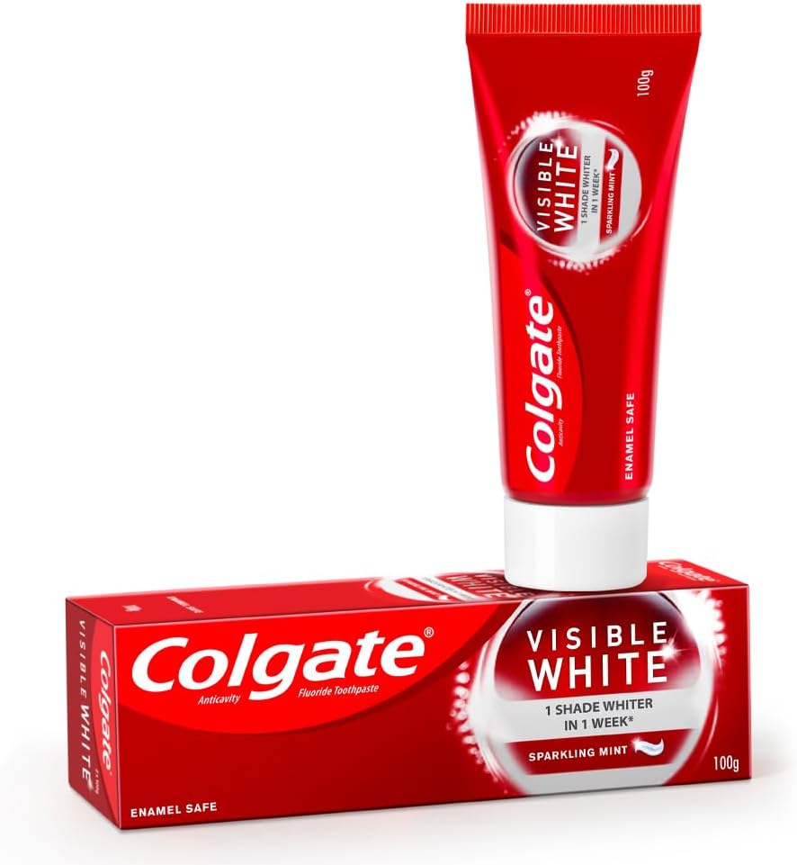 Amazon.com: Colgate Visible White Dazzling White Toothpaste (1 Shade ...